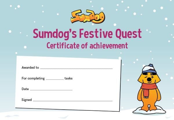 Festive Quest | Sumdog