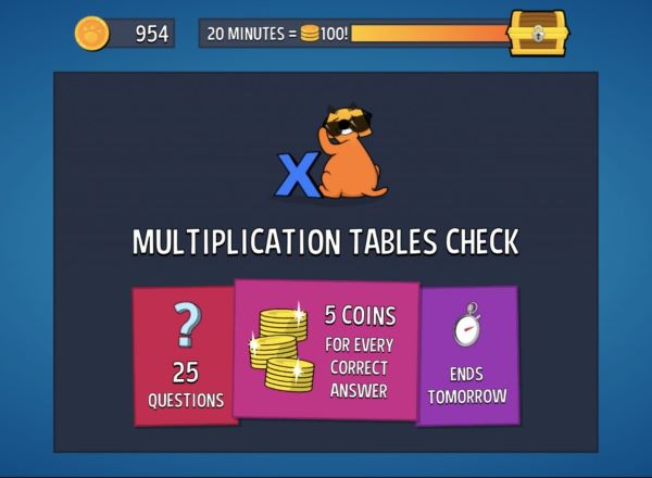 Sumdog Maths Testing Page