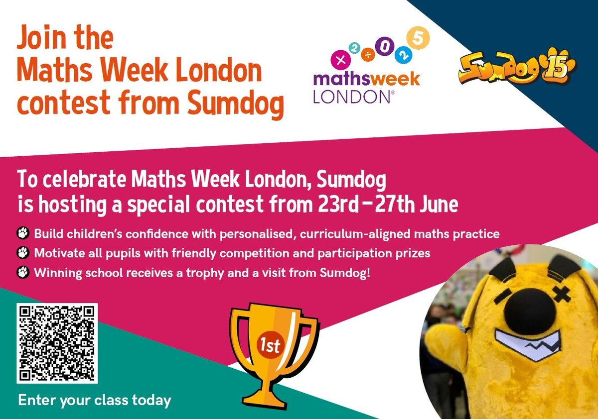 Maths Week London, brought to you by Sumdog
